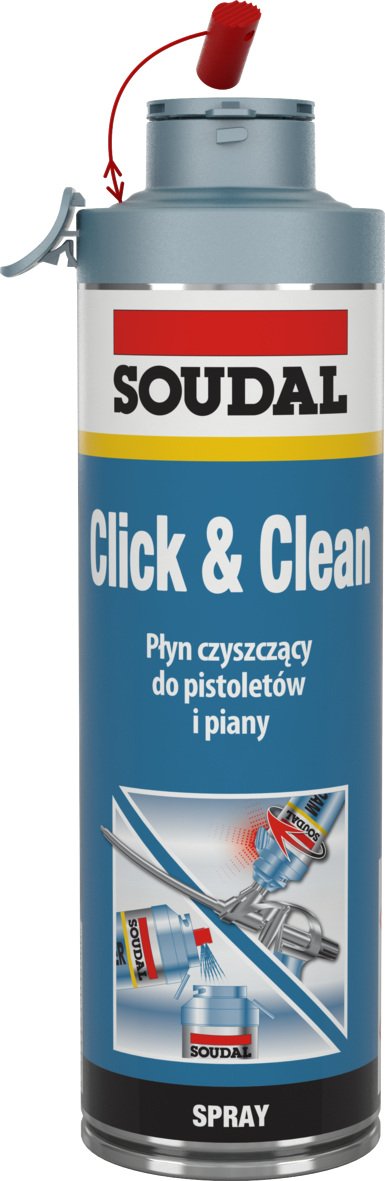 Click & Clean - Płyn czyszczący do pianki - Soudal